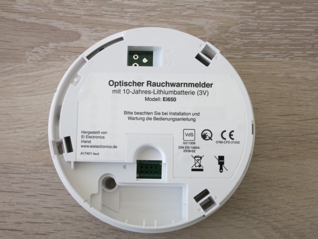 Ei Electronics Ei650 im Rauchmelder Test